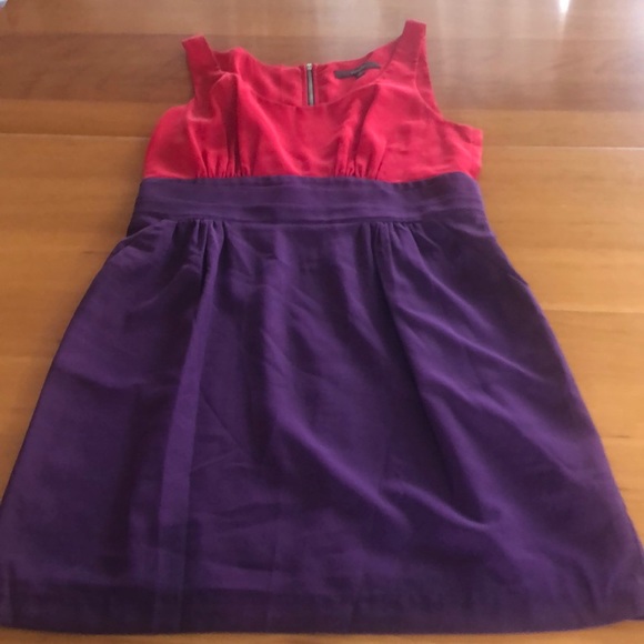 Single from Saks | Dresses | Single Color Block Mini | Poshmark